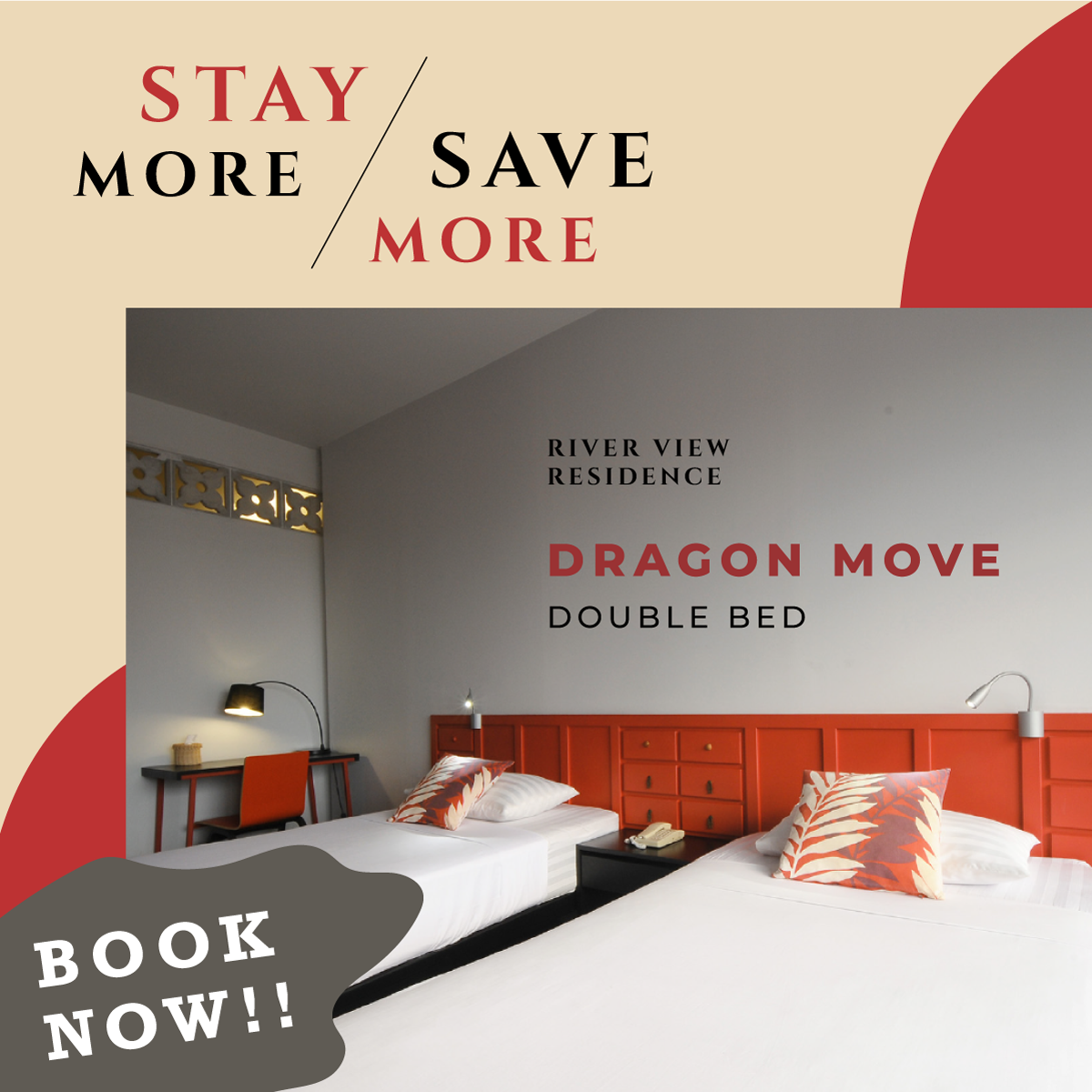 Promotion!!! STAY MORE SAVE MORE – Riverviewbkk.com